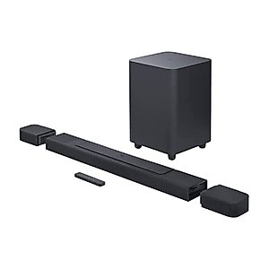 JBL Bar 1000: 7.1.4-Channel soundbar with Detachable Surround Speakers, MultiBeam™, Dolby Atmos®, and DTS:X®
