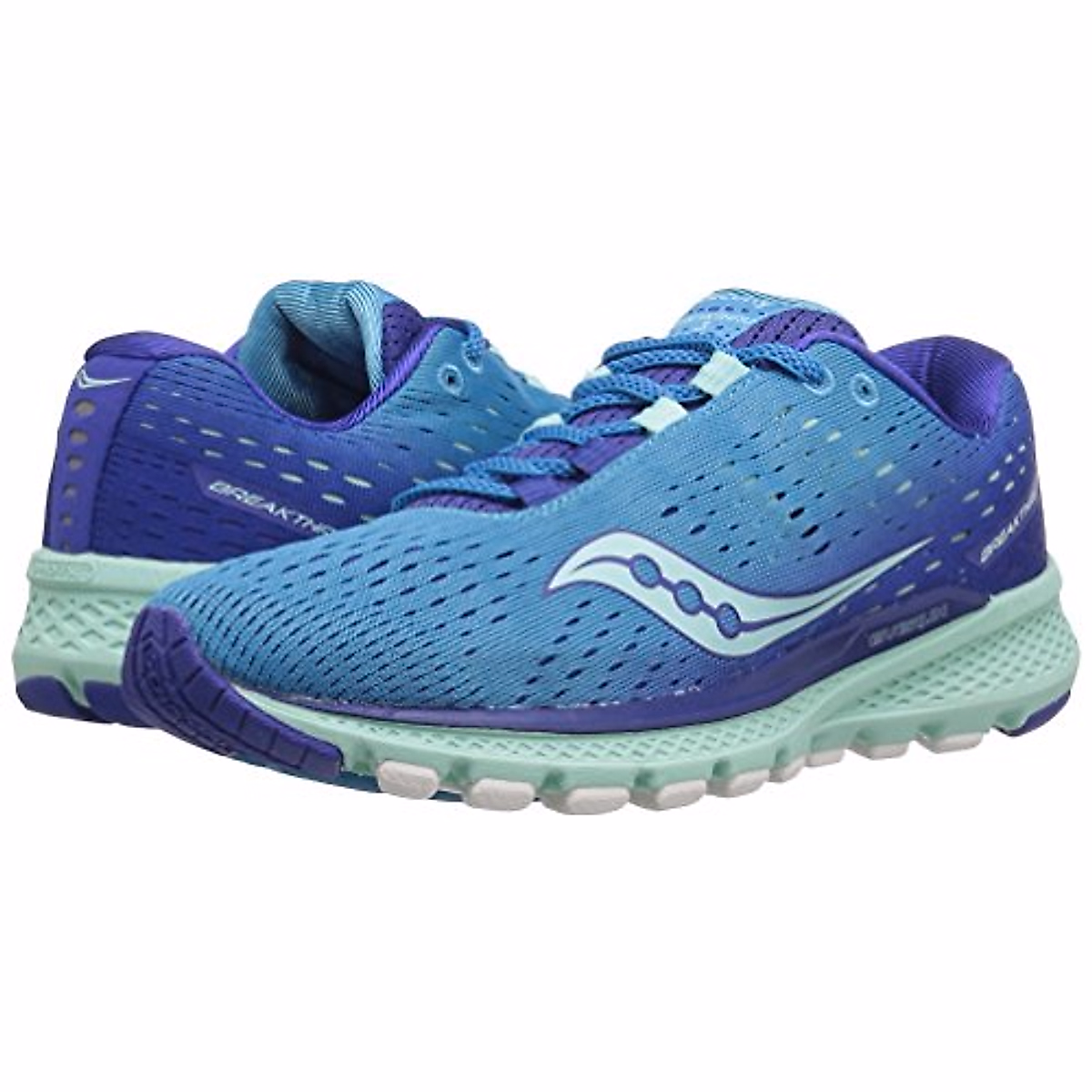 Saucony Women's Breakthru 3 Running Shoe, Blue Mint, 08.0 M US