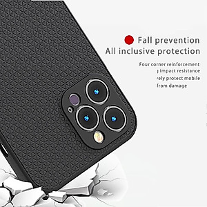 Casecious Compatible with Xiaomi Redmi Note 8 Pro Crossline Slide Grids Soft Slim TPU Cell Phone Mobile Basic Back Case Cover Black