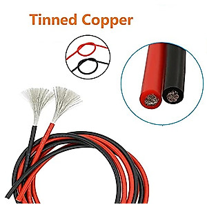 PolyEnergy XT60 Extension Cord 10Ft with XT60 Female Male for Portable Power Station Solar Panel RC Battery Lipo Battery Pack Portable Power Station 12Gauge Flexible  Silicone Wire  Cord