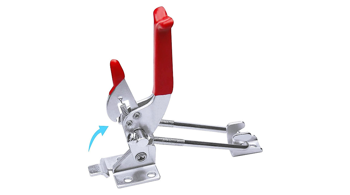 2000lbs Heavy Duty Toggle Clamps - 6 Pack Adjustable Latches