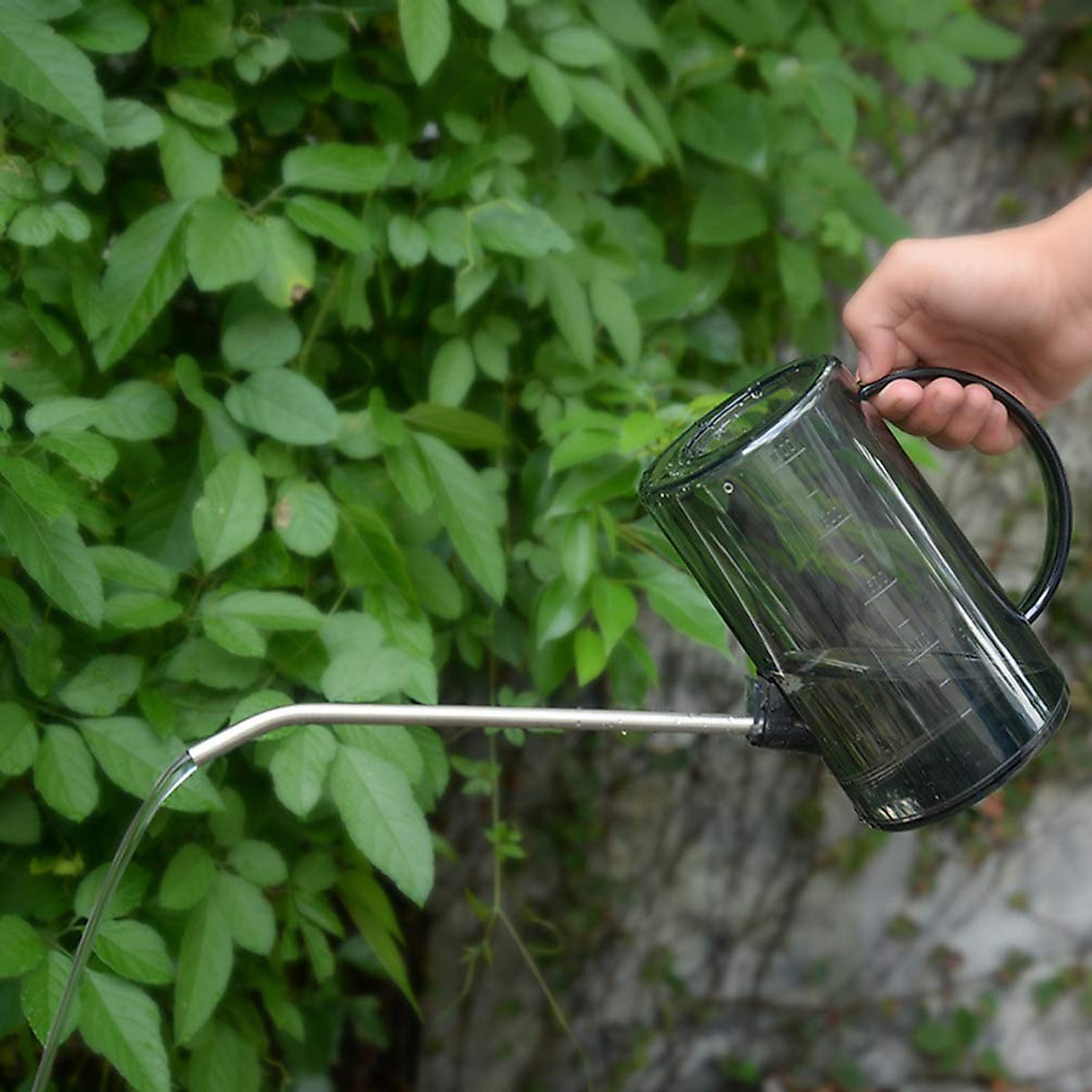 Hemoton 2Pcs Indoor Watering Can, Plastic Watering Can, 1L/34oz Small Watering Can Long Spout Watering Can for Garden House Bonsai Plants