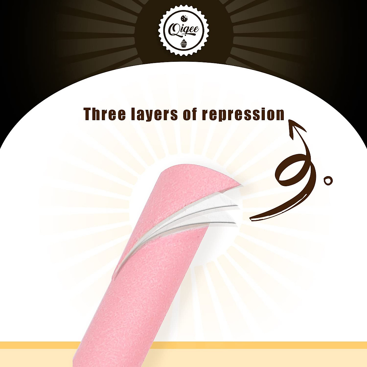Pink Paper Straws for Drinking Pink Disposable Straws 150pcs Disposable Straws Bulk（10 Pattern） qiqee