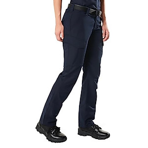 5.11 Tactical Women's Fast-Tac Cargo Pants, Straight Fit, Lightweight, Style 64419, Dark Navy, 2 Regular