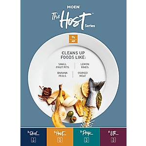 Moen EX75C GX Series Garbage Disposal, 3/4 HP, Unfinished