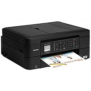 Brother MFC-J460DW, All-in-One Color Inkjet Printer, Compact & Easy to Connect, Wireless, Automatic Duplex Printing, Amazon Dash Replenishment Ready