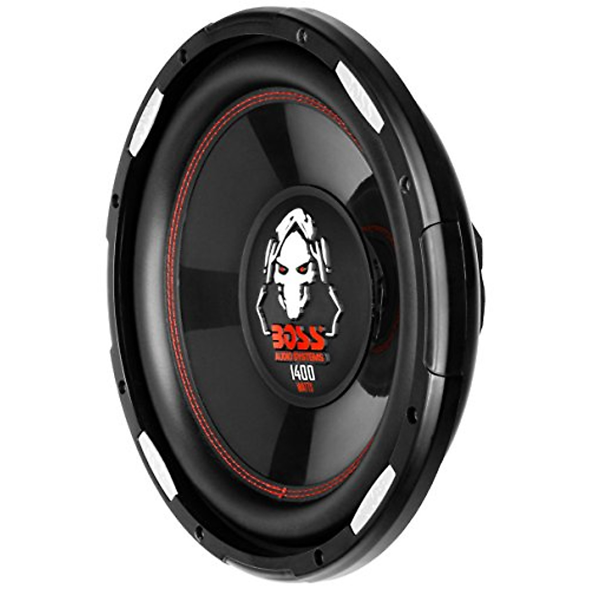 BOSS Audio Systems P120F 1400 Watt, 12 Inch , Single 4 Ohm Voice Coil, Shallow Mount Car Subwoofer