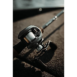 13 FISHING - Inception Slide Baitcast Reel - 8.1:1 Gear Ratio - Left Hand Retrieve (Fresh+Salt) - INSLD2-8.1-LH, Gray