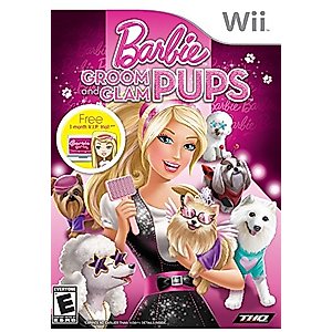 Barbie Groom And Glam Pups Wii