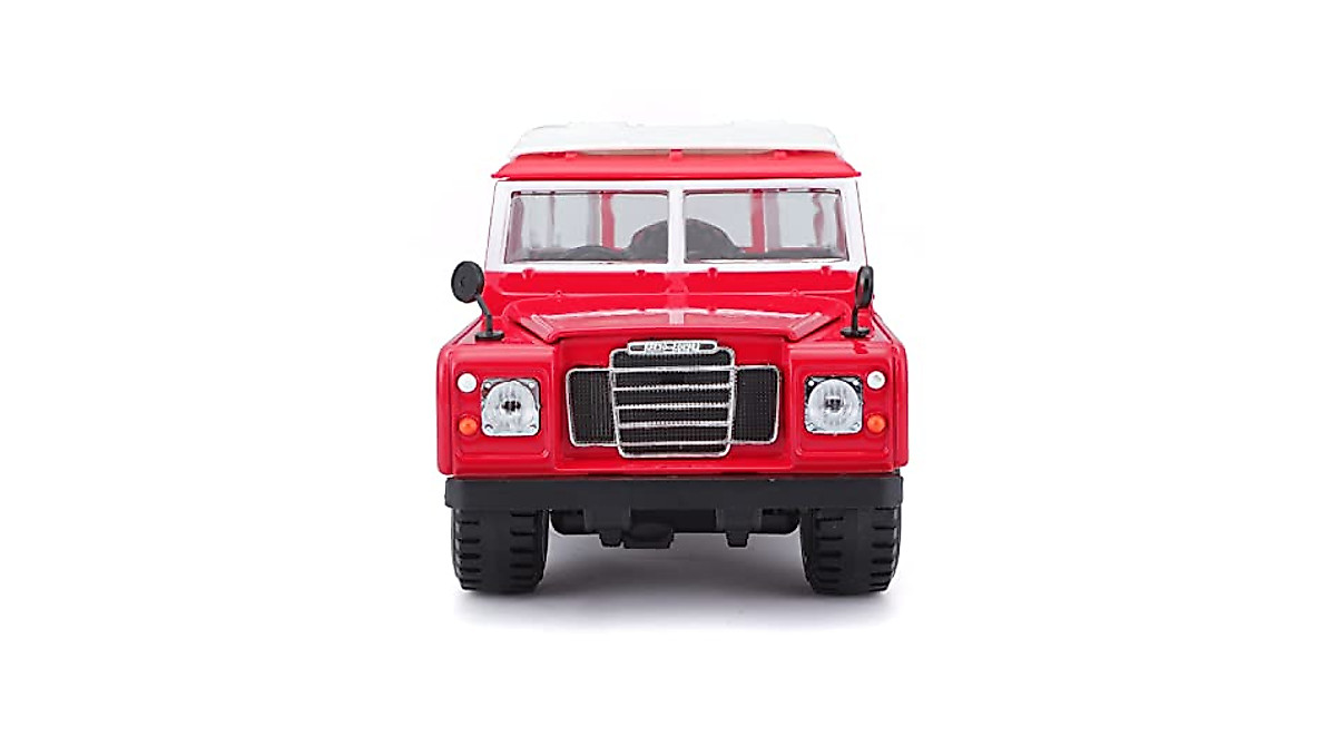 Shop Bburago 1:25 Blue Land Rover Model - Perfect for Collectors