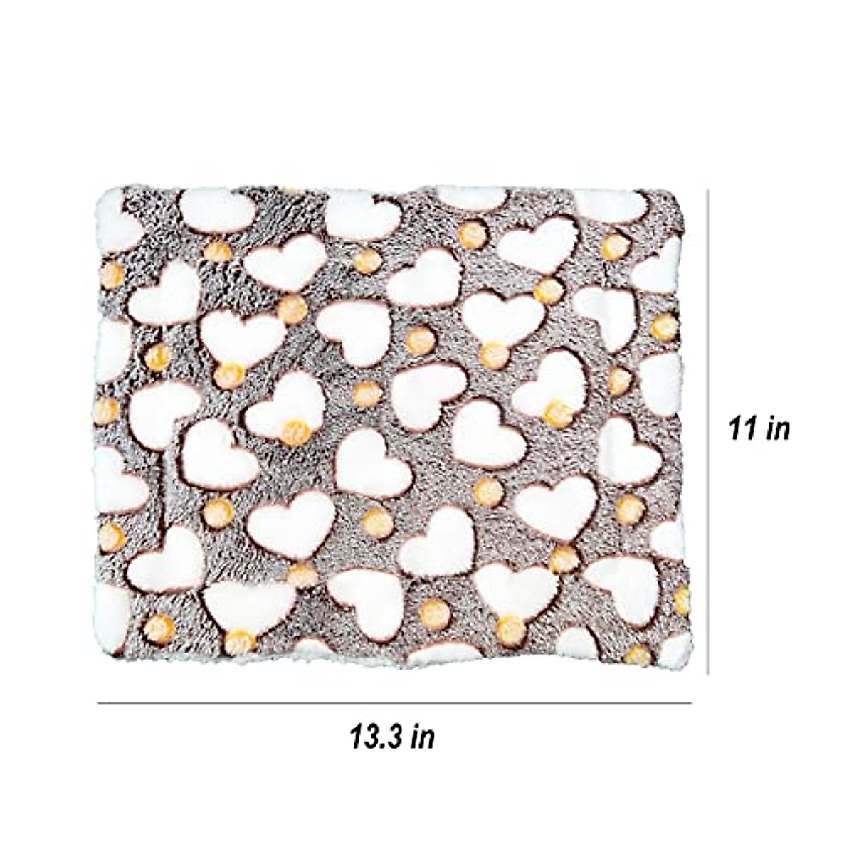 2 Pcs Guinea Pig Rat Hammock and Mat Set, Small Pet Cage Hammock and Warm Bed Soft Mat Rat Hanging Hammock Mat Bunkbed Sugar Glider Hammock for Chinchilla Parrot Ferret Squirrel Sugar Glider Playing