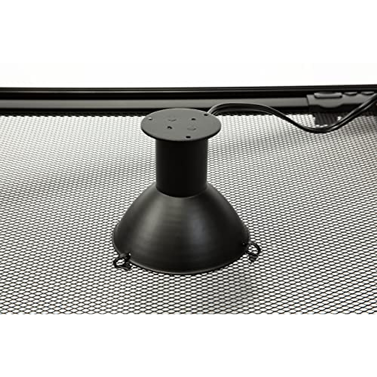 Carolina Custom Cages Reptile Mini-Ceramic Heat Emitter Dome Fixture with 54" AC Cord and Switch