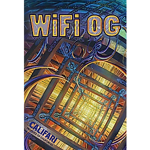 Califari WiFi OG: Vivid Strain Art Wall Poster, Decor for a Home, Dorm, Store, Dispensary, or Smoke Shop - 13" x 19" Lithograph Print