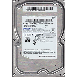 HD103SJ, HD103SJ, REV A, Samsung 1TB SATA 3.5 Hard Drive