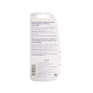 Sally Hansen Beauty Tools, Treat Your Toes, Control Grab Toenail Clip W/Catcher, Nail Clippers, Toe Nail Clippers, Professional Nail Clippers, Wide Blade, Stainless Steel