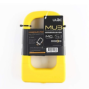 MGUOTP Bicycle Lock Bicycle Silicone U-Lock Mountain Bike Anti Theft Lock Universal Aluminum Waterproof Anti-Collision Portable Bicycle Lock-Yellow Bike Lock (Color : Red) (Color : Yellow)