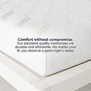 Signature Sleep Italian Made Memoir 8" Charcoal Memory Foam Mattress, Medium-Firm Support, Bed-in-a-Box, Queen