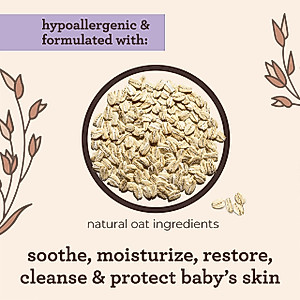 Aveeno Baby Mommy & Me Daily Bathtime Gift Set including Baby Wash & Shampoo, Calming Baby Bath & Wash, Baby Moisturizing Lotion & Stress Relief Body Wash for Mom, 4 items