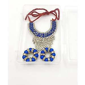 Ladoo Gopal Ornaments Jewellery |Laddu Gopal Krishna Thakurji Jewellery Set Ornaments (Size - 3,4,5)