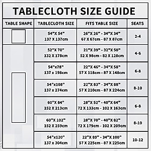 VARWANEO Checkered PVC Tablecloth Rectangle Waterproof Vinyl Table Cloth Oil Proof Spill Proof Washable Wipeable Gingham Table Cloth Great for Dinner Party and Picnic