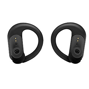 JBL Endurance Peak II Waterproof True Wireless in-Ear Sport Headphones Bundle with Deluxe CCI Carrying Case (Black)