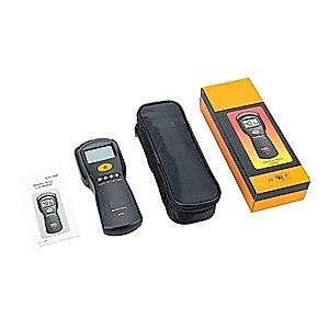 Wood Moisture Meter, Lumber Damp Detector, Moisture Content Tester with LCD Display, Range 2%～70%, Suitable for Measuring The Containing Water of Wood, Bamboo, Paper & Herbals