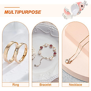 IMIKEYA Box Ring Storage Box Storage Case Trinket Organizer Owl Trinket Case Ring Organizer Jewelry Organizer