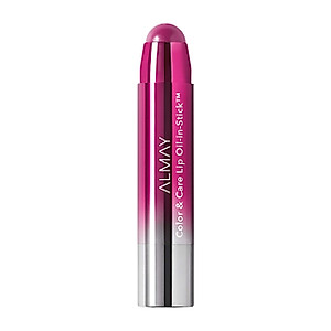 Almay Lip Oil, Hydrating Lip Color Makeup, Hypoallergenic, 110 Sugar Plum, 0.09 Oz
