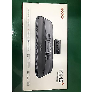 Godox ES45 Key Light,LED Video Light with Extendable Desk Stand,2.4G Wireless Control,0-100% Brightness & 2800-6500K Color Temperature,E-Sports LED Light Kit for Streaming,Zoom Calls, YouTube,Tiktok