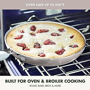 GreenPan Nova 10” Frying Pan Skillet and 4.37QT Sauté Pan with Lid, Oprah’s Favorite Things 2024, PFAS-Free Ceramic Nonstick, Induction Suitable, Sear, Fry, Broil, Dishwasher & Oven Safe, Clay