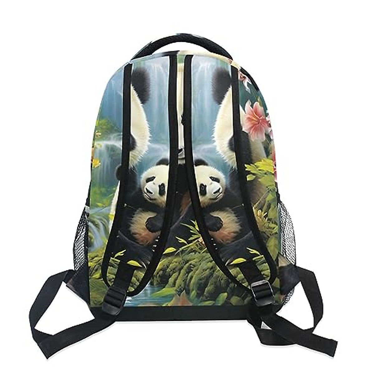 KEIGE Panda Backpack School Bookbag for Boys Girls 2110011
