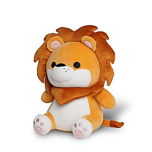 Avocatt Brown Lion Stuffed Plush - 10 Inches Stuffed African Lion Plushie - Plushy and Squishy Toy Stuffed Animal - Cute Toy Gift for Boys and Girls