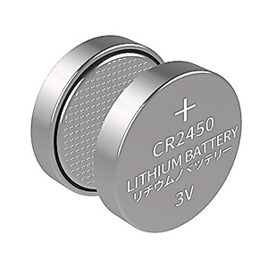 KaPonsec 5PC CR2450 2450 Battery 3V Lithium Battery