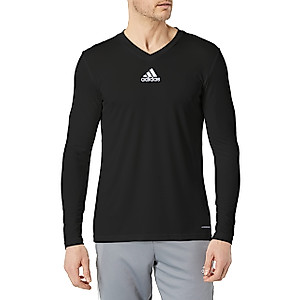 adidas mens Team Base Tee Black X-Large