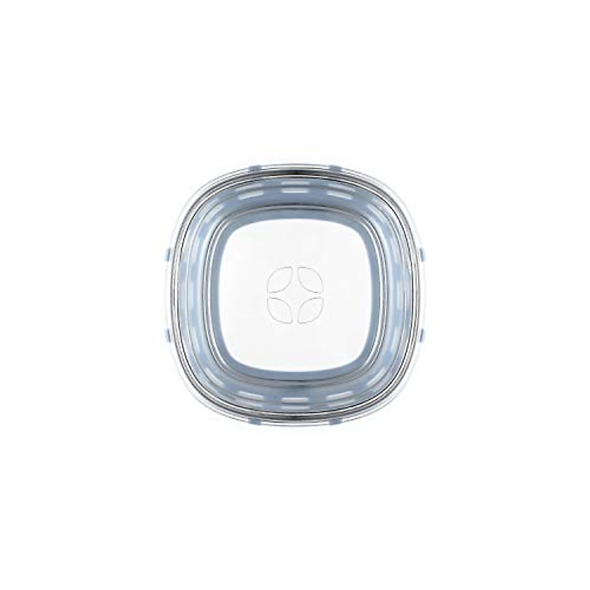 Ello Duraglass Meal Prep Container, 4 Cup- Glass Food Storage Container with Silicone Sleeve and Airtight BPA-Free Plastic Lid, Dishwasher, Microwave, and Freezer Safe, Halogen Blue