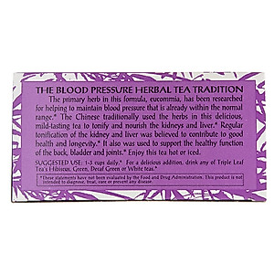 Triple Leaf Tea Blood Pressure