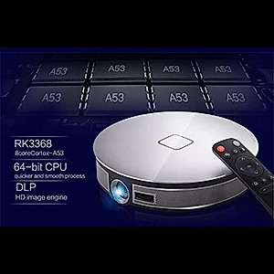 Feilx Mini Projector 2022 Upgraded Portable Video-Projector,Portable DLP Mini Projector 1280x720P WiFi HDMI Compatible Support 1080P 4K Home Theater Projector