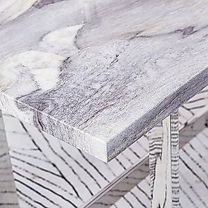 TesNus Marble Dining Table, Modern Rectangular Faux Marble Dining Table for 6 with Metal Legs for Kitchen Dining Living Room (Grey+Sliver)