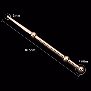 NHOSS Copper Face Eye Trigger Point Acupuncture Pen Reflexology Massage Tool Spa Stimulator Acupoint Massager Dredge Meridian 1Pcs