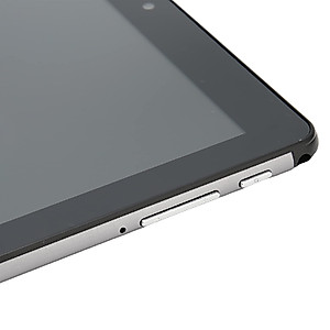 Naroote Reading Tablet, Gray Tablet 10.1 Inch Dual Camera for Work (US Plug)