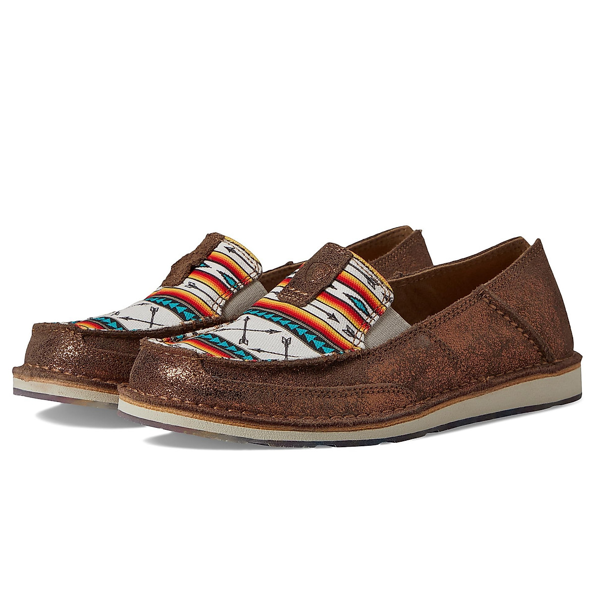 Ariat Women's Cruiser - Rose Gold/Arrow Print, 7.5 Medium