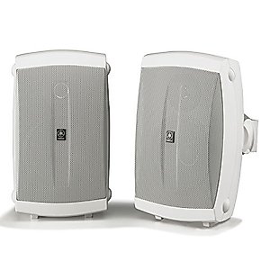 Yamaha Audio NS-AW150W 2-Way Indoor/Outdoor Speakers (Pair, White)