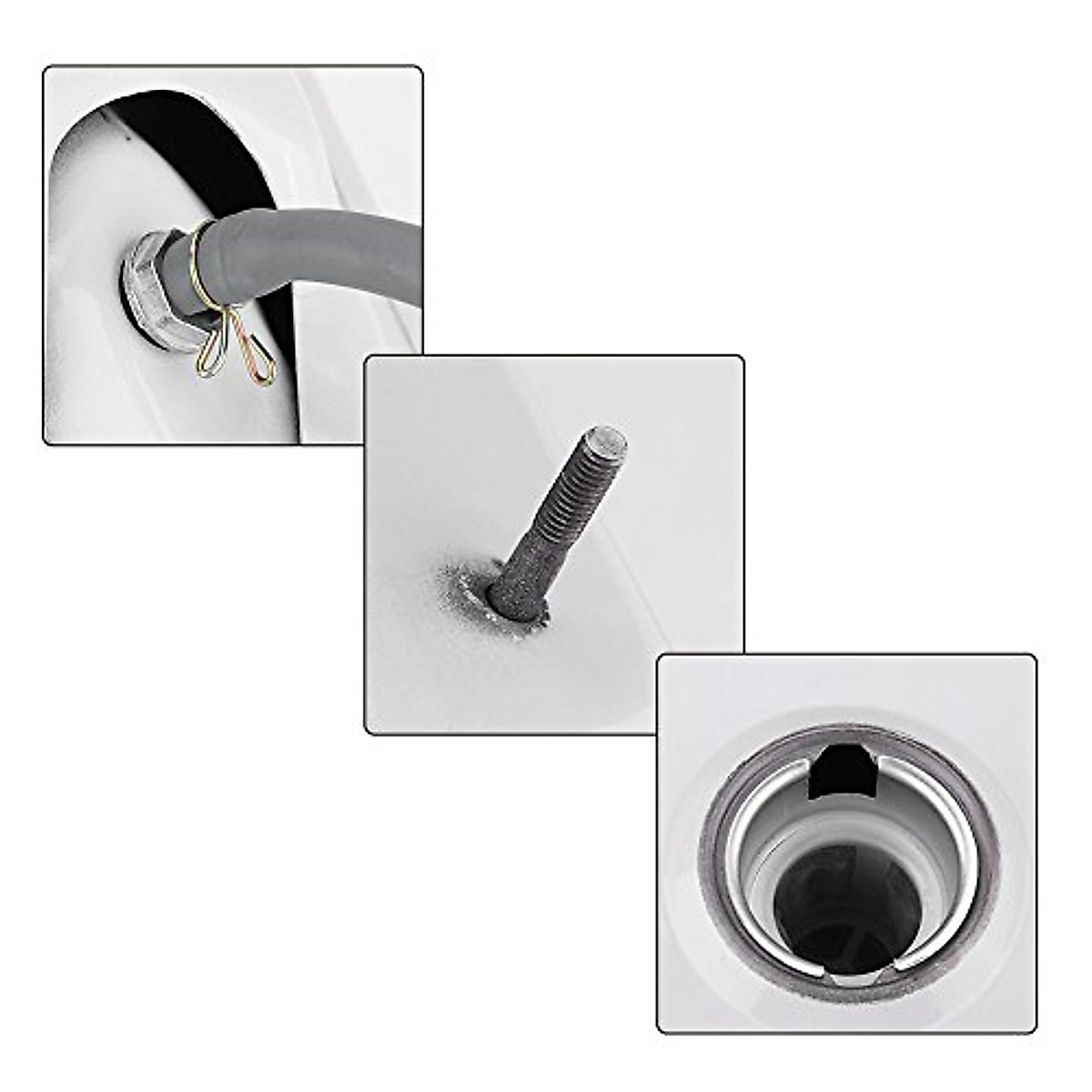 ViaGasaFamido Fuel Gas Tank Cap Engine Filter Replacement for GX120 GX140 GX160 GX200 5.5HP 6.5HP Lawn Garden Equipment Engine Accessories