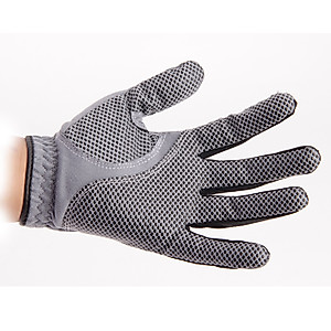 Fashion Golf Gloves, Men's Boys All Weather Leather Golf Glove with Non-Slip Grip, Soft, Breathable, Wear-Resistant, One Pack for Left Hand Golf Rain Gloves