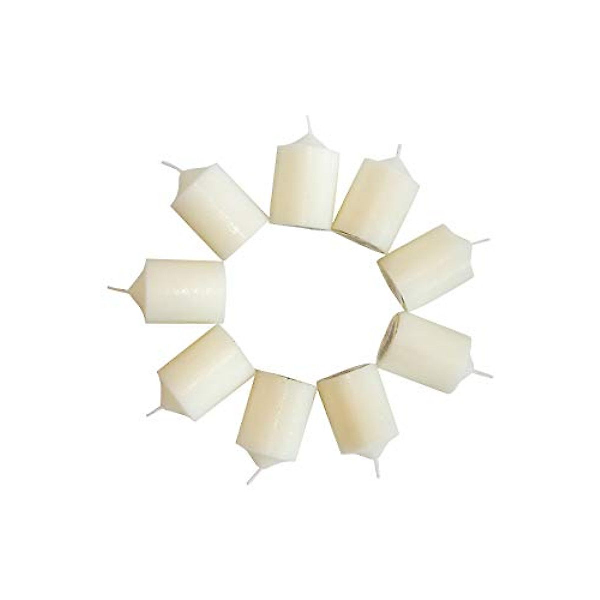 Enlightened Ambience Patchouli Pine Scented Ivory Votive Candles 10 Pack