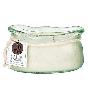 Northern Lights Candles - Windward 2 Wick Candle - Sea Rose & Cotton - 52668