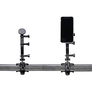 Livestream® Smartphone Ball Head Clamp Mount with Magnetic Mounting System and Extension Kit; Attach to Desk or Table. Easily Adjust Height of Device for Videos, Reading, or Live Streaming.