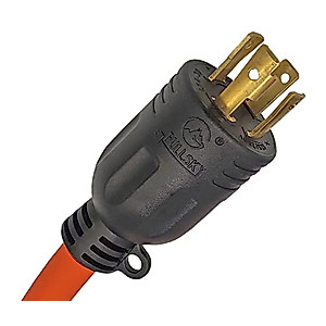 Fullsky FC-L43651 generator welder Generator 4 prong to 3 prong adapter Male L14-30P to Female 6-50R Welder Adapter, Welder Heavy Duty Adapter generator adapter