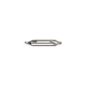 RedLine Tools - #3 Center Drill Carbide Combined Drill Countersink, Uncoated Finish, 2 Flute, 60° Point Angle, 2.0000 OAL - RC27303