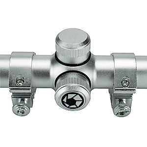 BARSKA 4x32 Plinker-22 Silver Scope w/ 3/8-Inch Rings